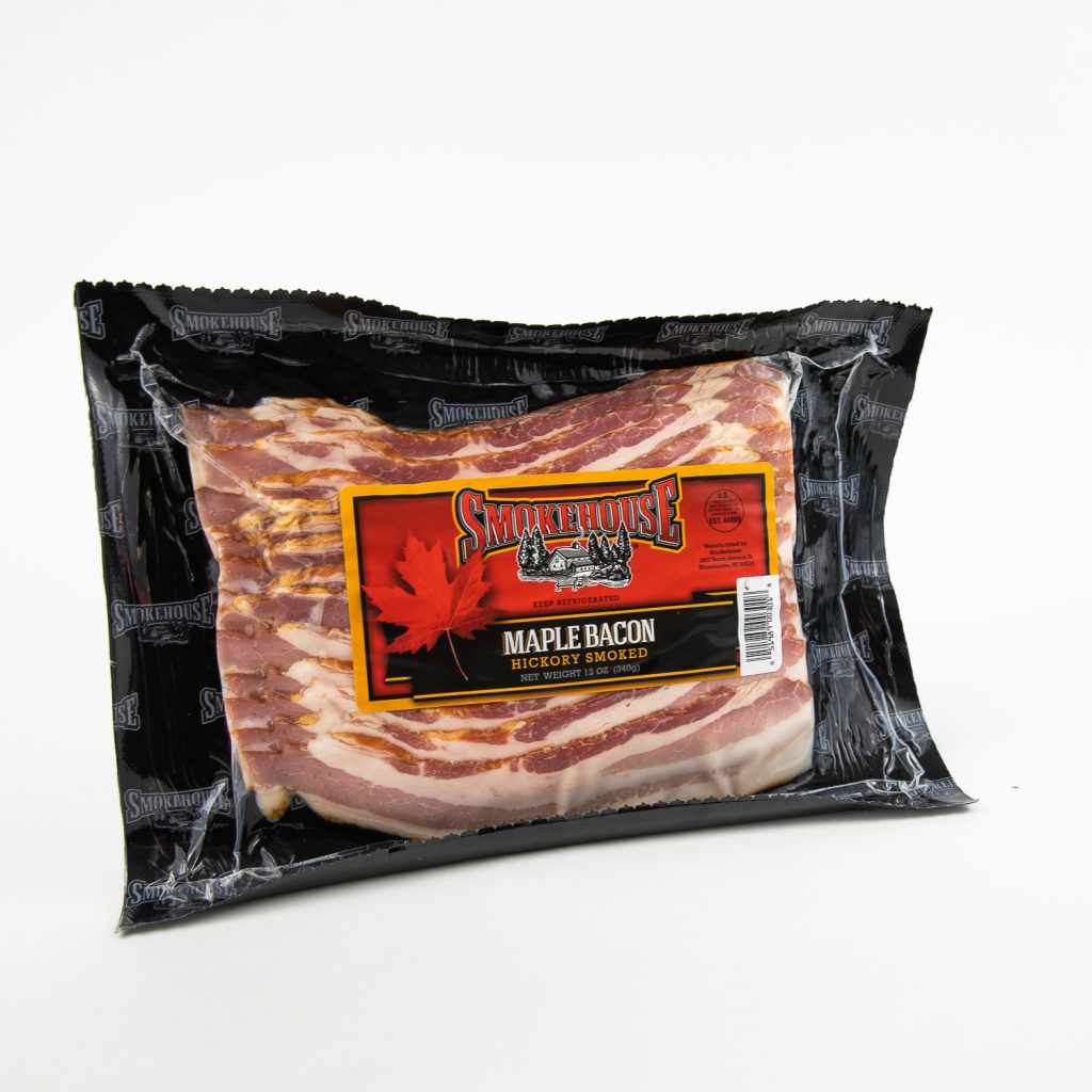 Sliced Maple Bacon - 12 oz. | Trig's Smokehouse