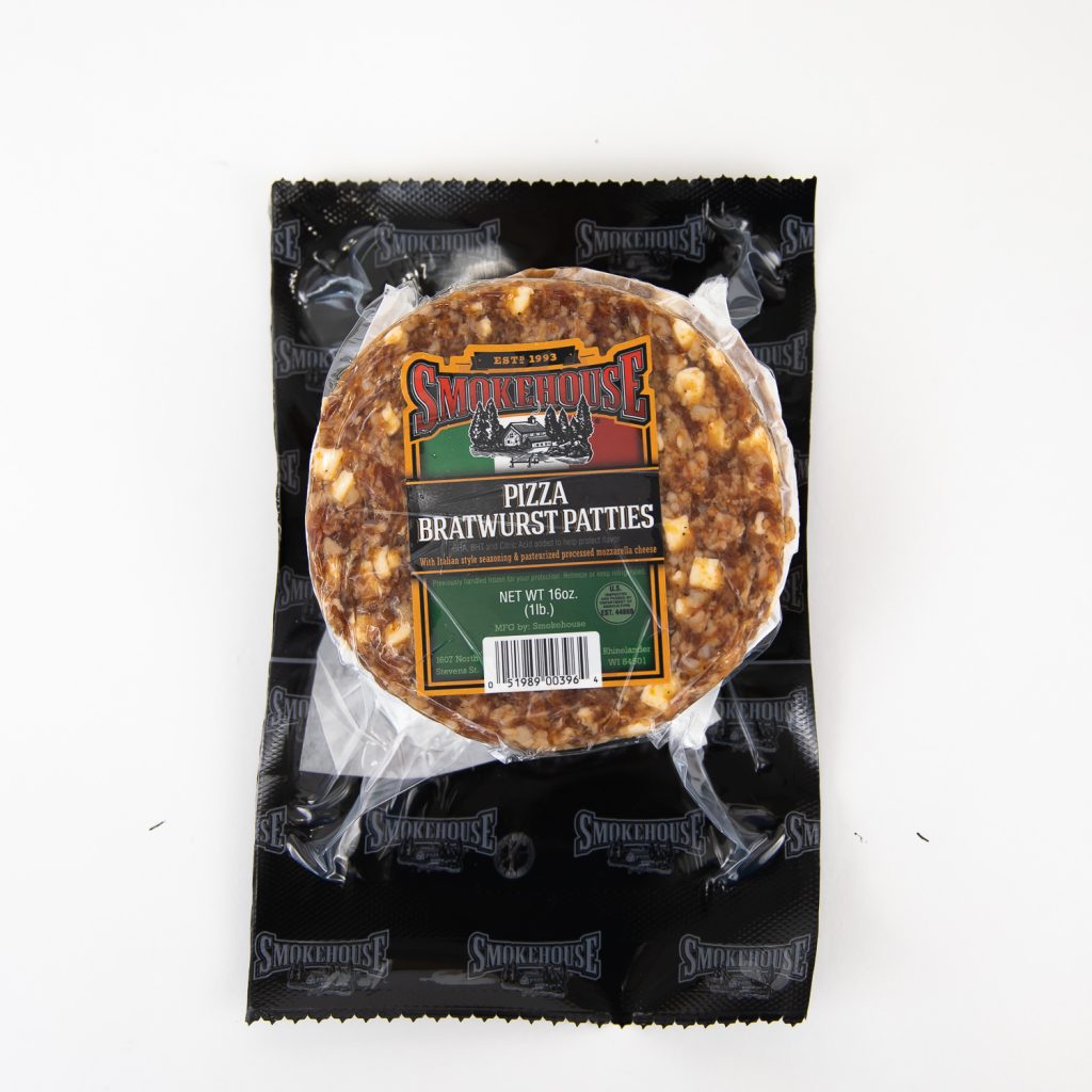 Pizza Brat Patties | Trig's Smokehouse